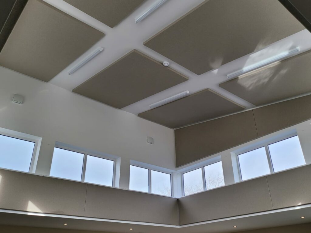 Ceiling Acoustic Panels: Penparcau Community Centre - Movable Acoustic ...