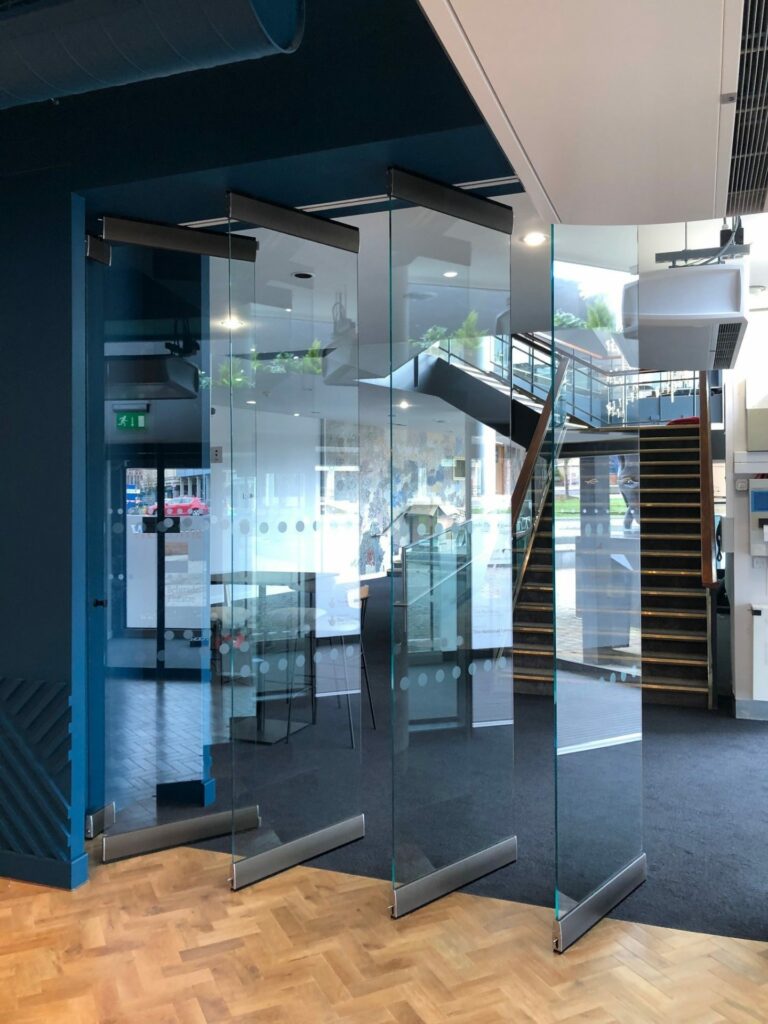 ModernGlide MG700 top and bottom rail sliding glass system in Coventry ...