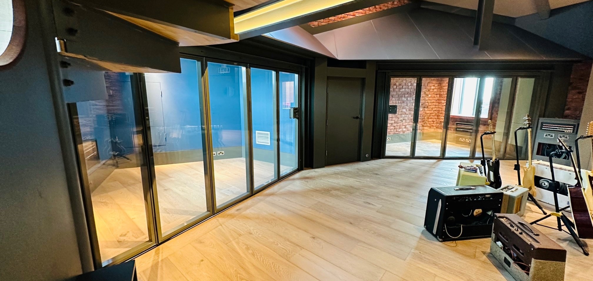 Music Studio Brighton – Movable Acoustic Walls